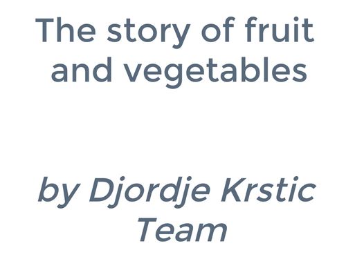 Book Creator | The princess of vegetables