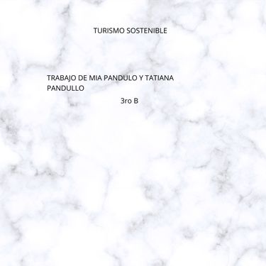 Book Creator | TURISMO SOSTENIBLE