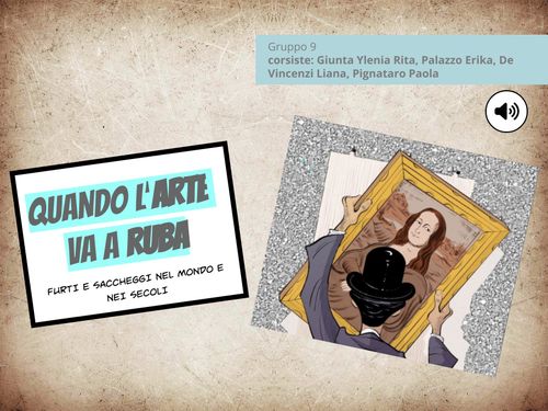 Book Creator | TFA GENOVA_quando l'arte va a ruba