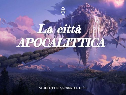 Book Creator | La città apocalittica