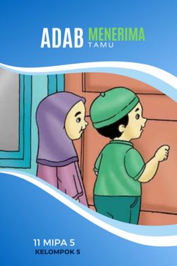 Book Creator | adab menerima tamu