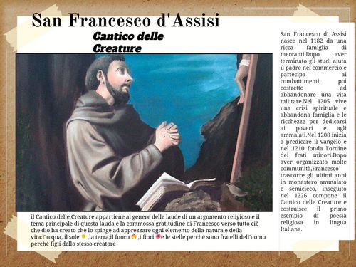 Book Creator | San Francesco d'Assisi