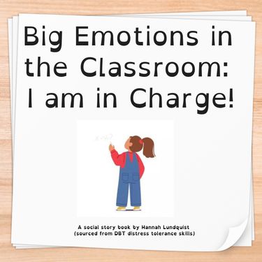 Book Creator | Big Emotions in the Classroom: I am in Charge!