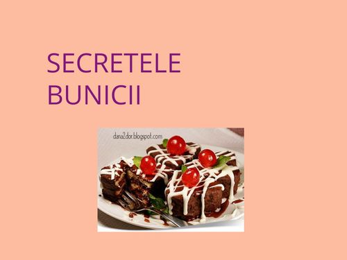 Book Creator | SECRETELE BUNICII
