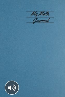 Book Creator | My Math Journal