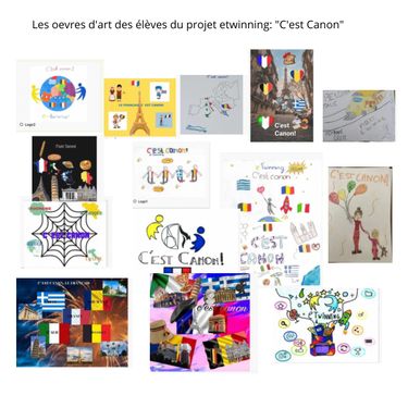 Book Creator | Les oeuvres d'art des élèves du projet etwinning: C'est ...