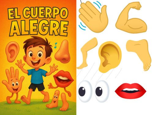 Book Creator | Las partes del cuerpo