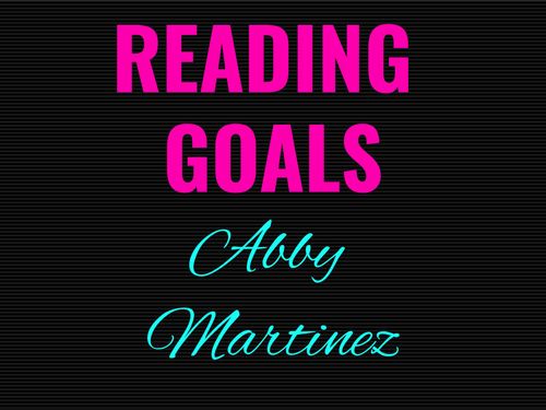 Book Creator | Reading Goals