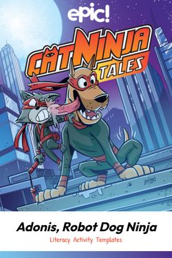 Book Creator | Adonis, Robot Dog Ninja Activity Book