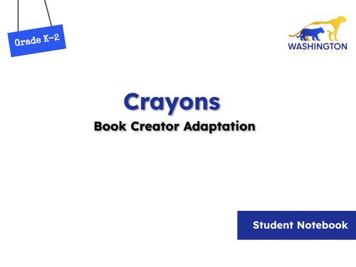 Book Creator | Crayons K-2