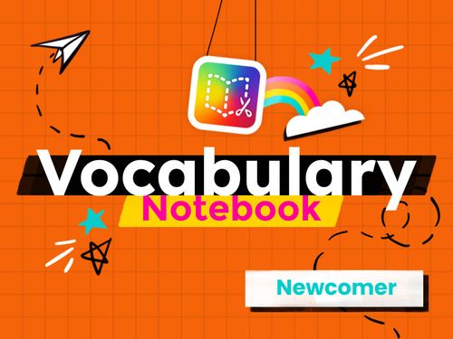 Book Creator | Notebook for Newcomers: Back to School Vocabulary