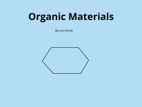Book Creator | Organic Molecules Project
