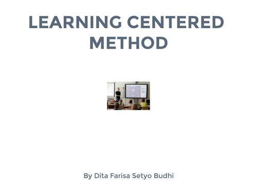 Book Creator | LEARNING CENTERED METHOD