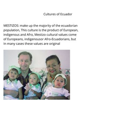 Book Creator | Cultures of Ecuador