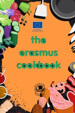 Book Creator | The Erasmus cookbook