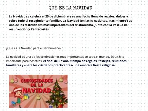 Book Creator | LA NAVIDAD