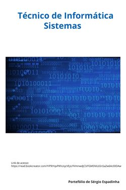 Book Creator | Portefólio Sérgio Espadinha