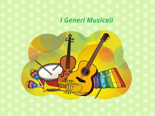 Book Creator | I GENERI MUSICALI PRINCIPALI