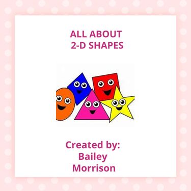 Book Creator | All About 2-Dimensional Shapes