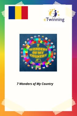 Book Creator | 7 Wonders Of My Country