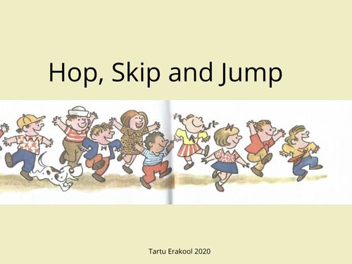 Book Creator | Hop, Skip and Jump book