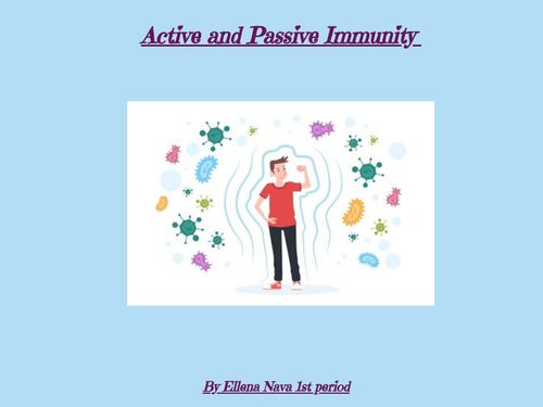 Book Creator | Active and passive immunity