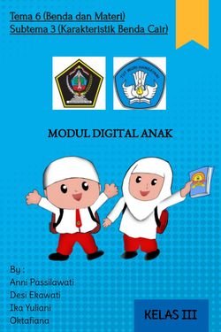 Book Creator | MODUL BELAJAR ANAK KELAS 3 TEMA