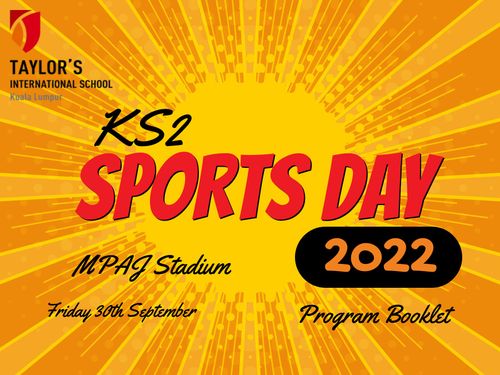 Book Creator | TISKL KS2 Sports Day Program Booklet