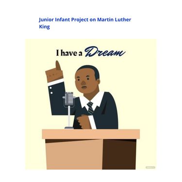 Book Creator | Junior Infant Class Project on Martin Luther King
