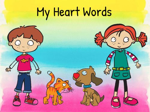 Book Creator | My Heart Words - Orignial