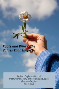 Book Creator | Roots and Wings: The Values That Shape Us