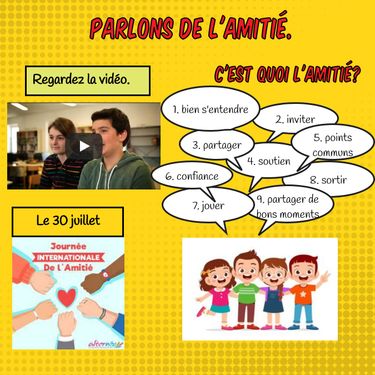Book Creator | L'AMITIÉ