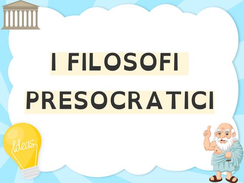Book Creator | I filosofi presocratici
