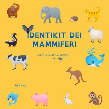 Book Creator | Identikit dei mammiferi