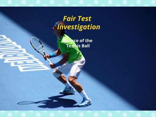 Book Creator | Fair Test Investigation: Does Heat Influence the Bounce ...