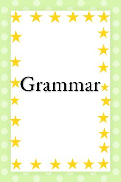 Book Creator | Grammar