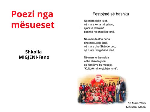 Book Creator | Poezi nga mesueset