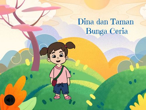 Book Creator | Dina dan Taman Bunga Ceria