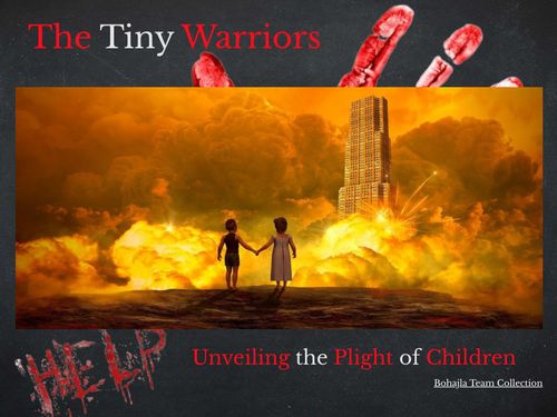 Book Creator | The Tiny Warriors : Unveiling the Plight of Children