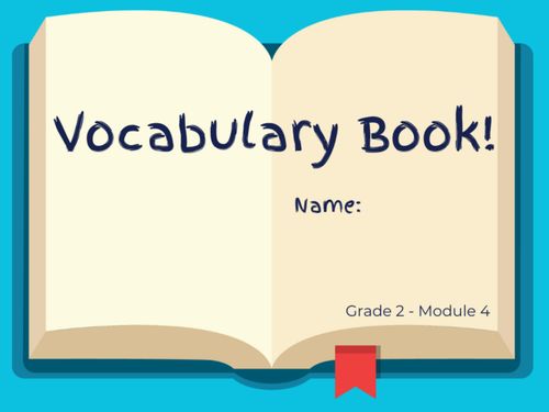 Book Creator | Grade 2 Module 5 HMH Vocab Book