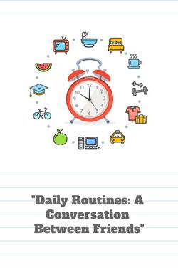 Book Creator | "Daily Routines: A Conversation Between Friends"