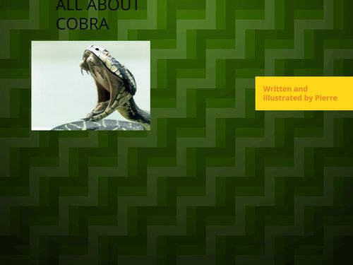 Book Creator | Cobras