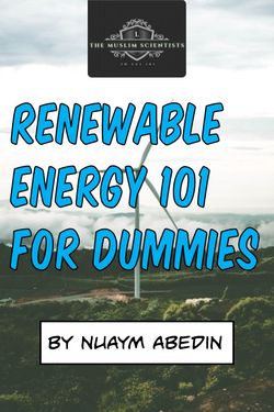 Book Creator | Renewable Energy 101 for Dummies