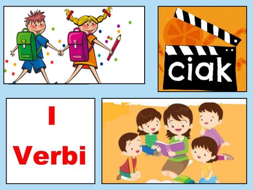 Book Creator | Ciak... i Verbi!