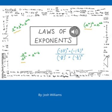 Book Creator | Laws of Exponents