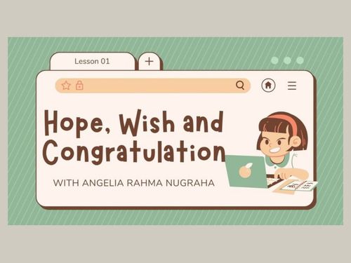 Book Creator | Hope, Wish and Congratulation