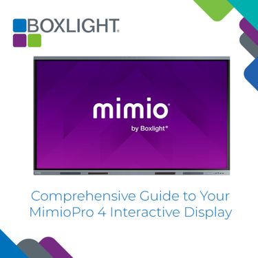 Book Creator | Guide to MimioPro 4 Interactive Display