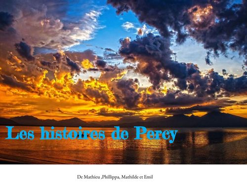 Book Creator | Les histoires de Percy