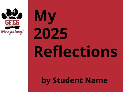 Book Creator | My 2025 Weekly Reflections