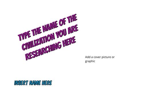 Book Creator | SS / Library template